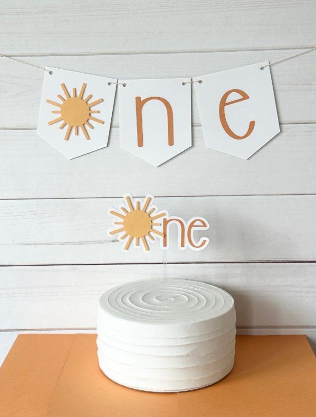 Sunshine Cake Topper Sun Cake Topper First Trip Around the Sun First Birthday Cake Topper You ...