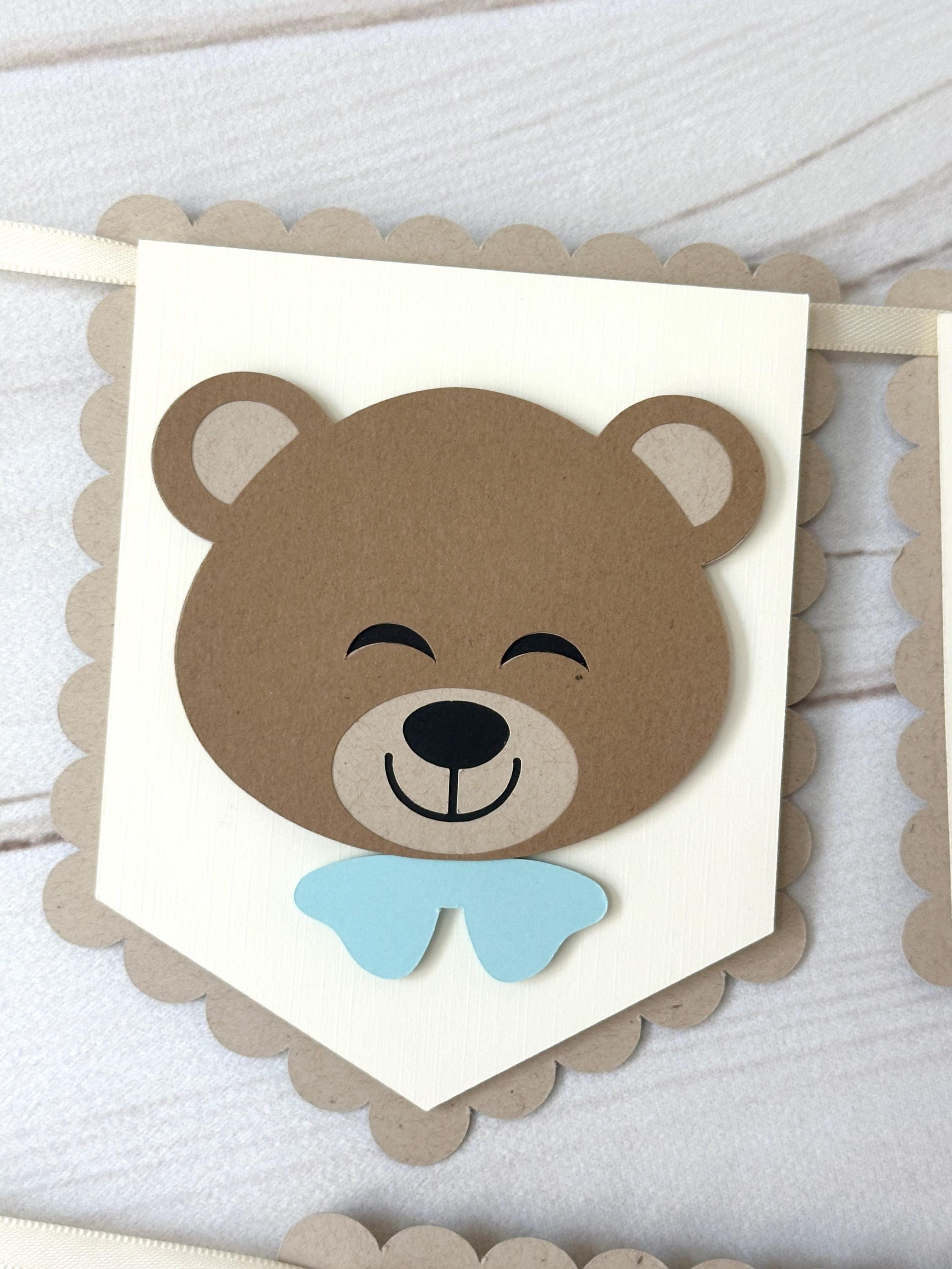 Teddy Bear Birthday Banner Teddy Bear Decorations Beary First Birthday ...