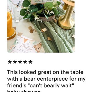 Teddy Bear Confetti, Bear Confetti, Teddy Bear Party Decorations, Bear ...