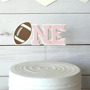 Football Cake Topper Football First Birthday Cake Topper First Down ...