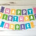 Gummy Bear Happy Birthday Banner Bear Banner Beary First Birthday Party ...
