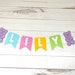 Gummy Bear Happy Birthday Banner Bear Banner Beary First Birthday Party ...
