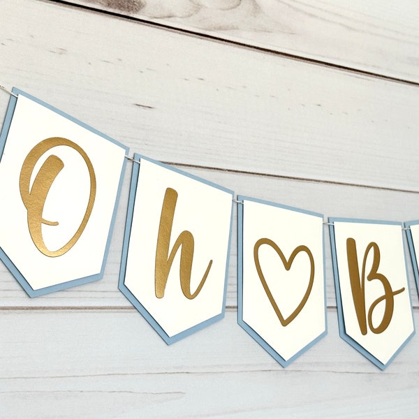 Oh Boy Banner - Etsy