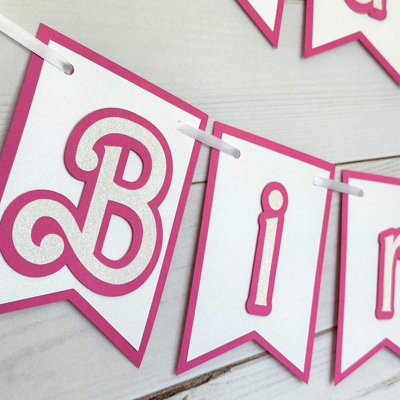 Barbie Banner - Etsy