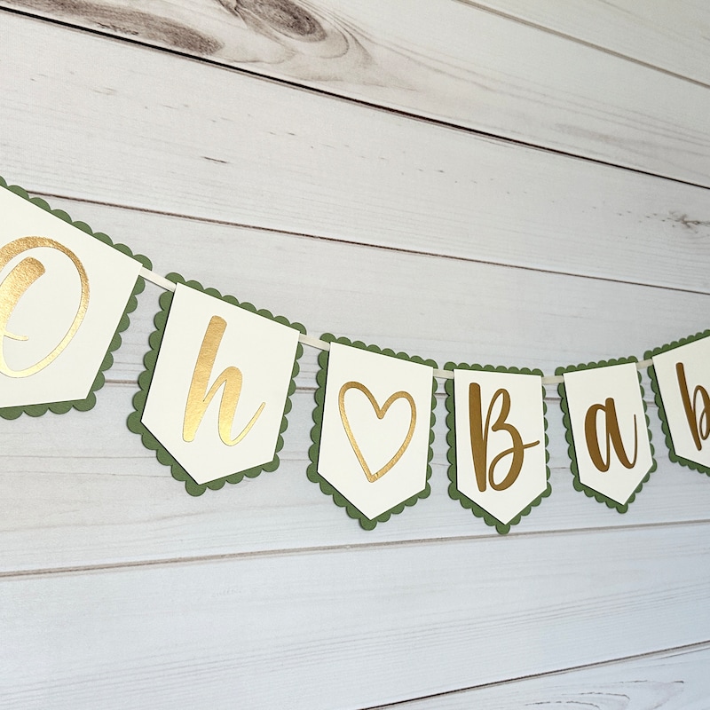 Oh Boy Banner - Etsy