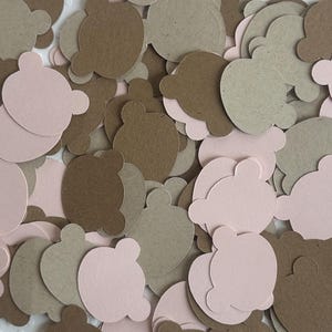 Teddy Bear Confetti, Bear Confetti, Teddy Bear Party Decorations, Bear ...