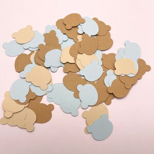 Teddy Bear Confetti, Bear Confetti, Teddy Bear Party Decorations, Bear ...