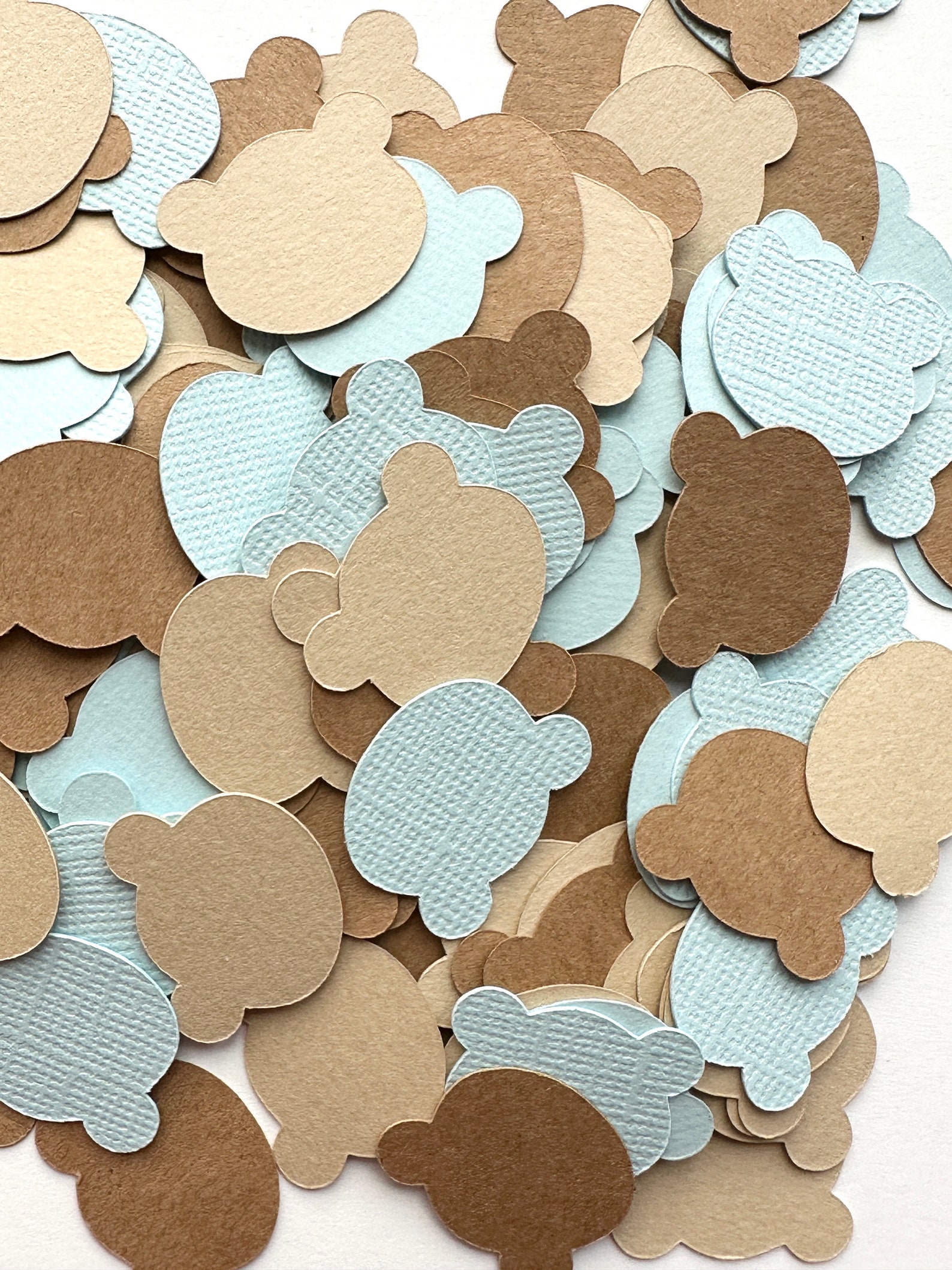 Teddy Bear Confetti, Bear Confetti, Teddy Bear Party Decorations, Bear ...