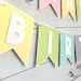 Pastel Gummy Bear Banner Gummy Bear Party Decorations Gummy Bear ...