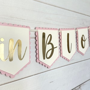 Baby in Bloom Baby Shower Baby in Bloom Banner Floral Baby Shower Decor ...