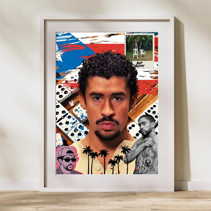 Bad Bunny Posters - Etsy