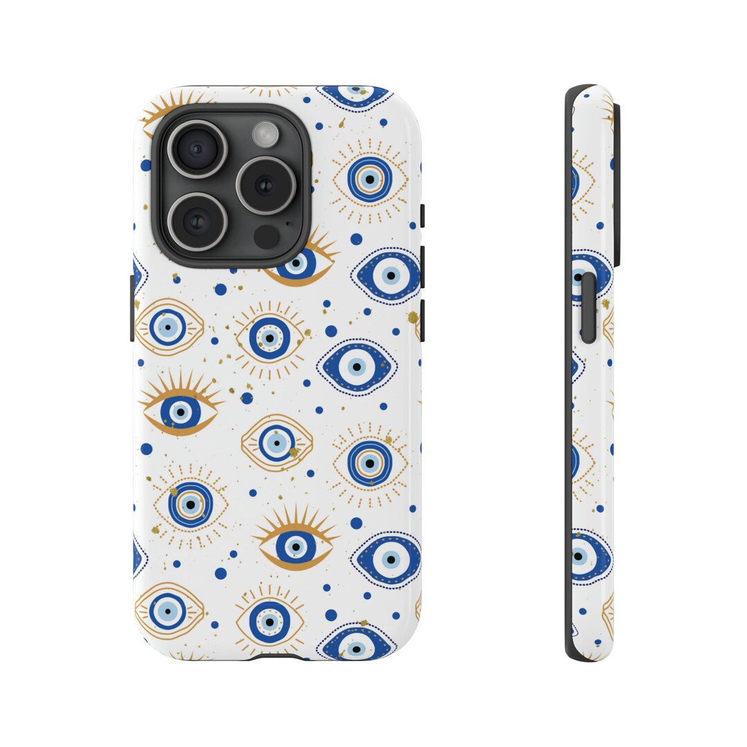 Evil Eye Phone Case, Mal De Ojo Tough Case, Turkish Good Luck Phone ...