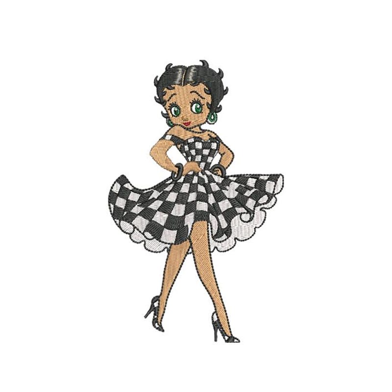 Betty Boops Embroidery - Etsy