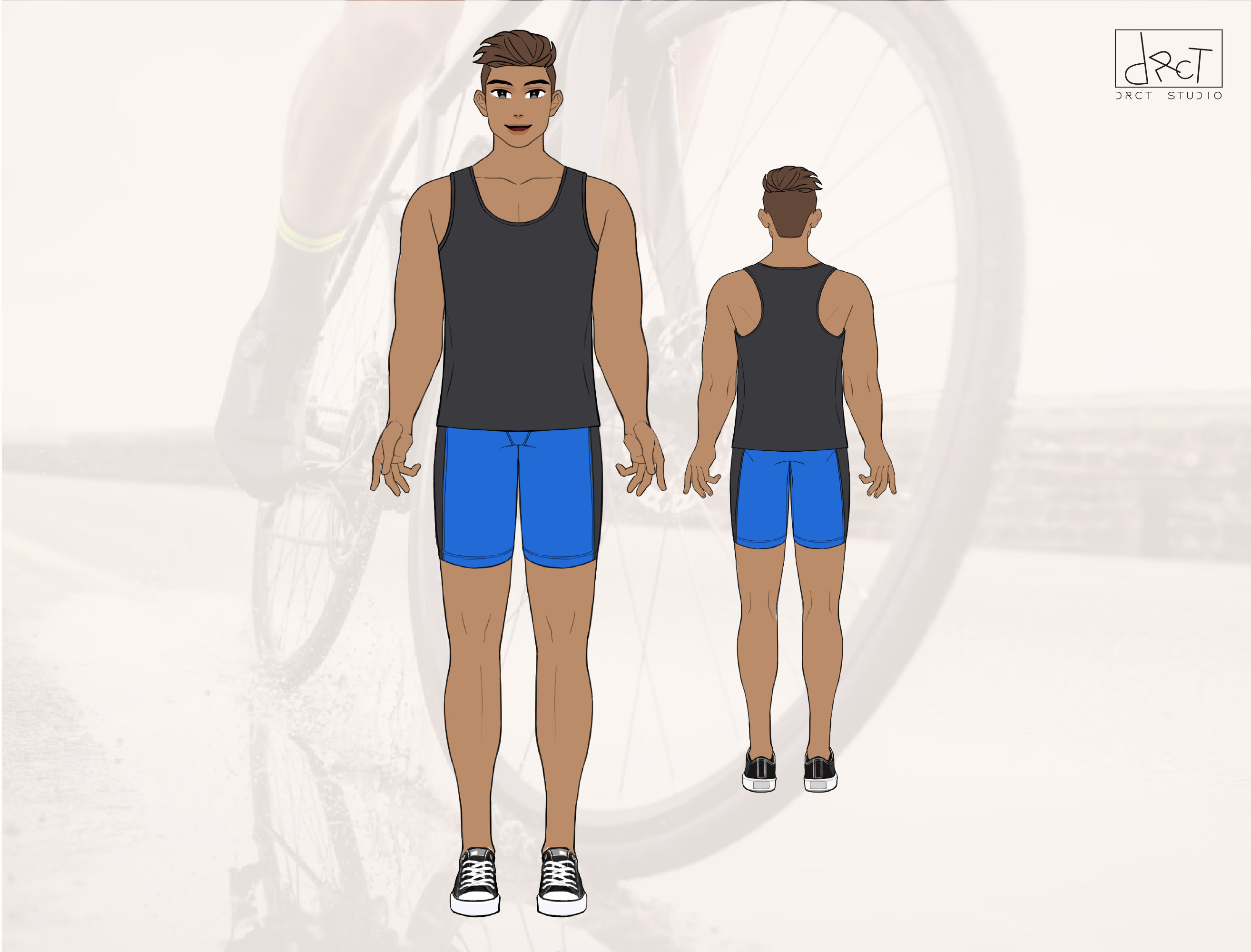Men’s Bike Shorts | PDF Sewing Pattern | XS–4XL | Activewear / Casual ...