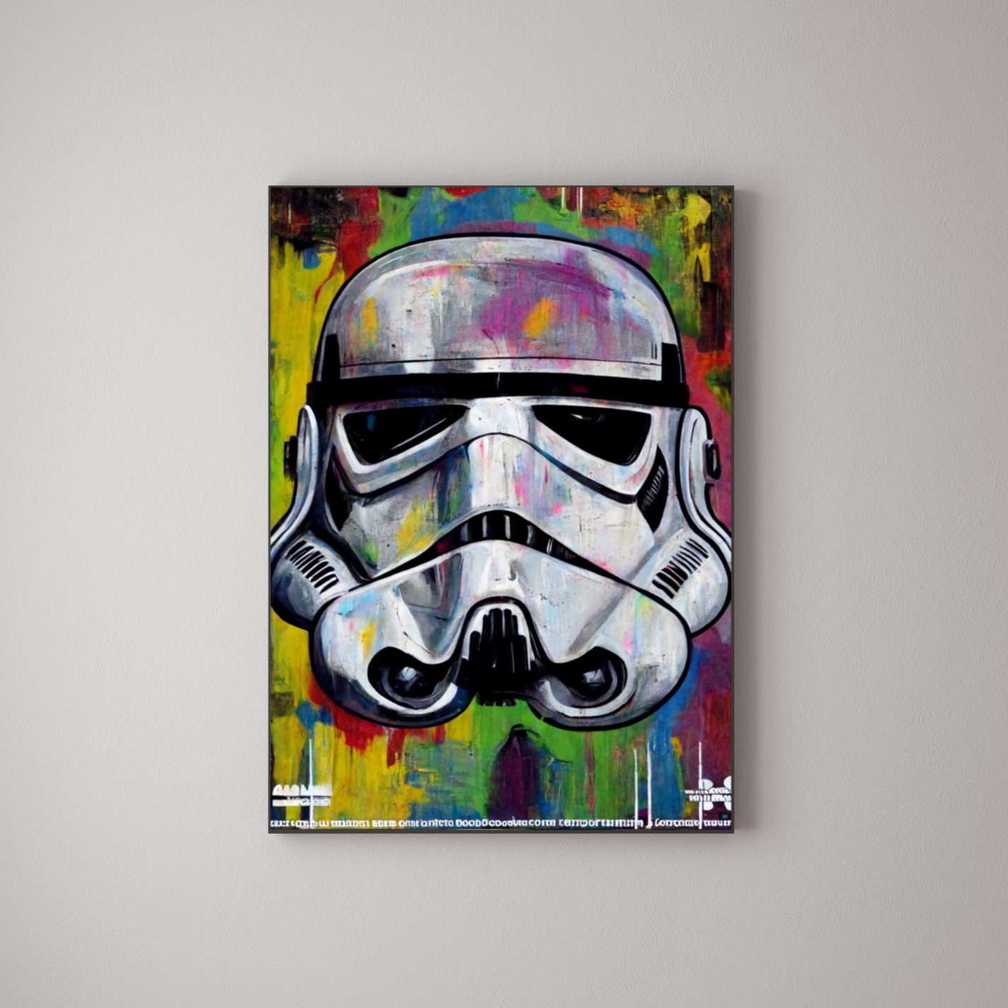 Star Wars Pop Art Painting
