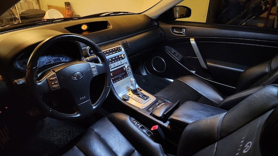 2005 Infiniti G35 Black Interior