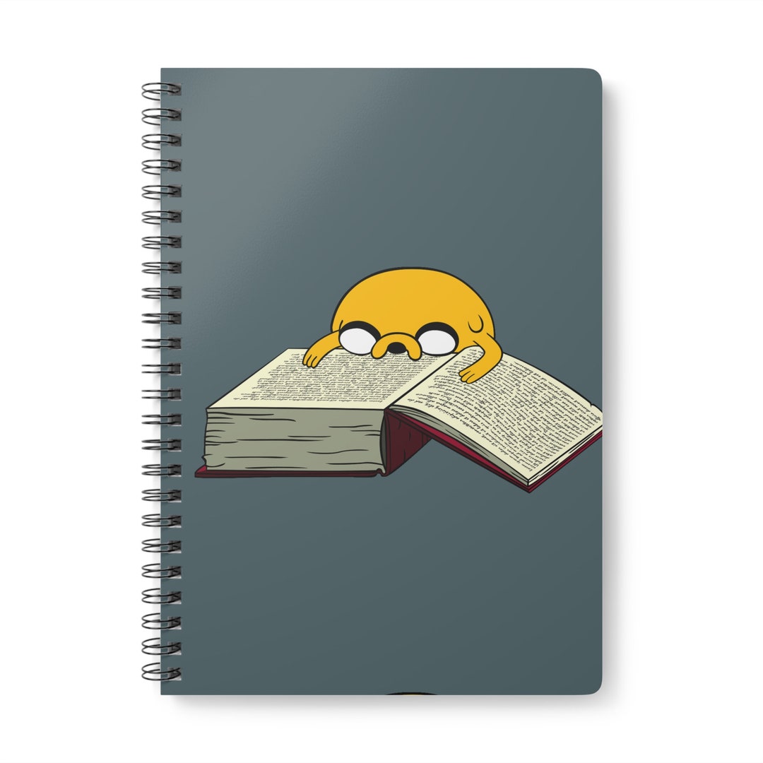Adventure Time Wirebound Softcover Notebook, A5| Jake the Dog Notebook ...