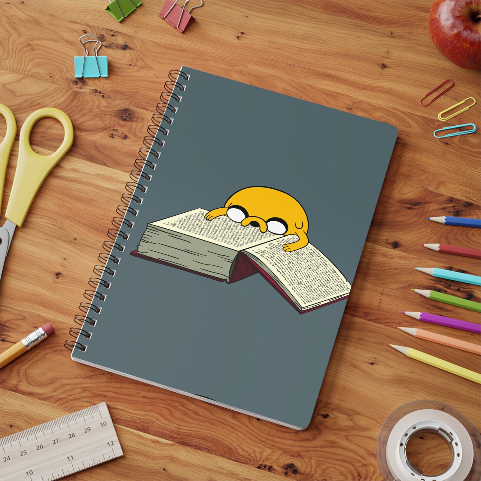 Adventure Time Wirebound Softcover Notebook, A5| Jake the Dog Notebook ...
