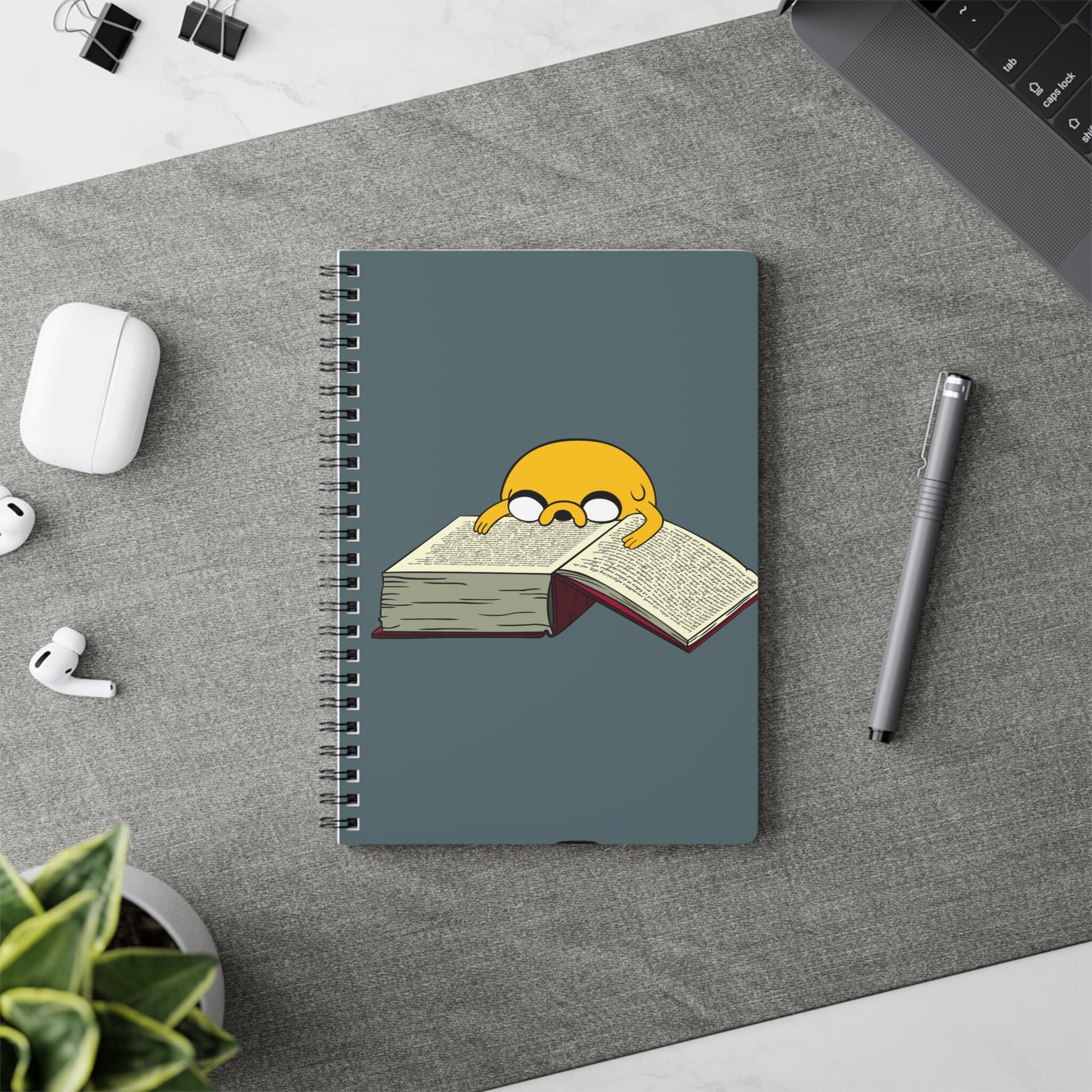 Adventure Time Wirebound Softcover Notebook, A5 Jake the Dog Notebook ...