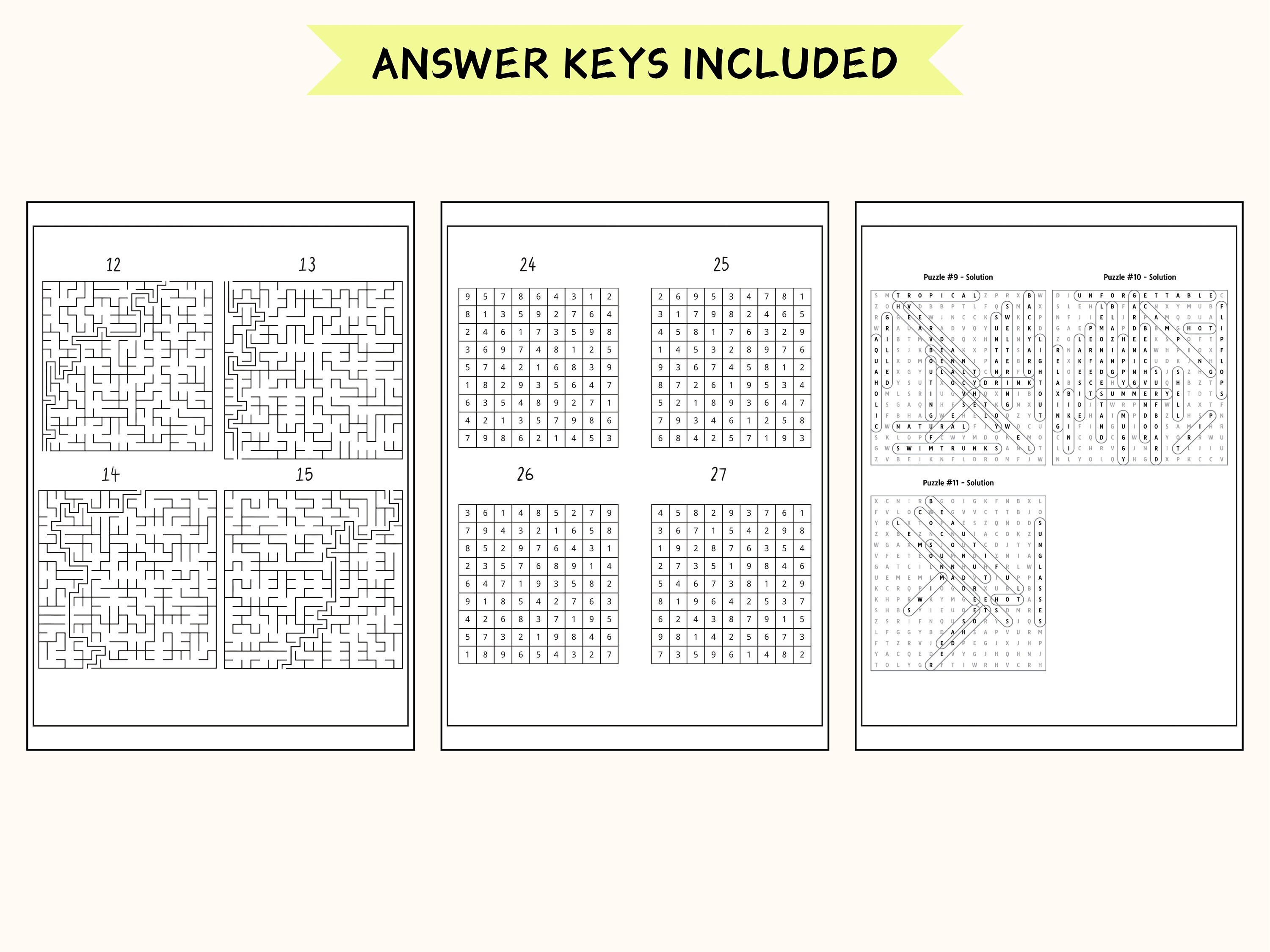 Road Trip Activity Busy Sheet Printable Summer List Kid Bucket List ...