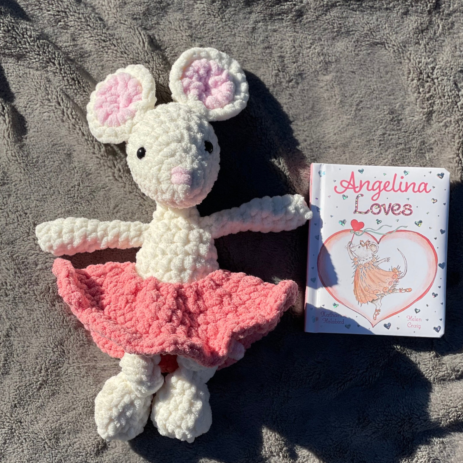 Mouse Lovey | Crochet Mouse Snuggler | Baby Shower Gift | Toddler ...