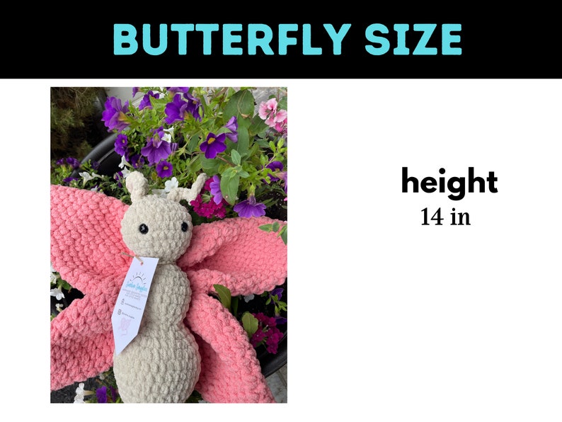 Butterfly Lovey | Crochet Butterfly Snuggler | Baby Shower Gift | First ...