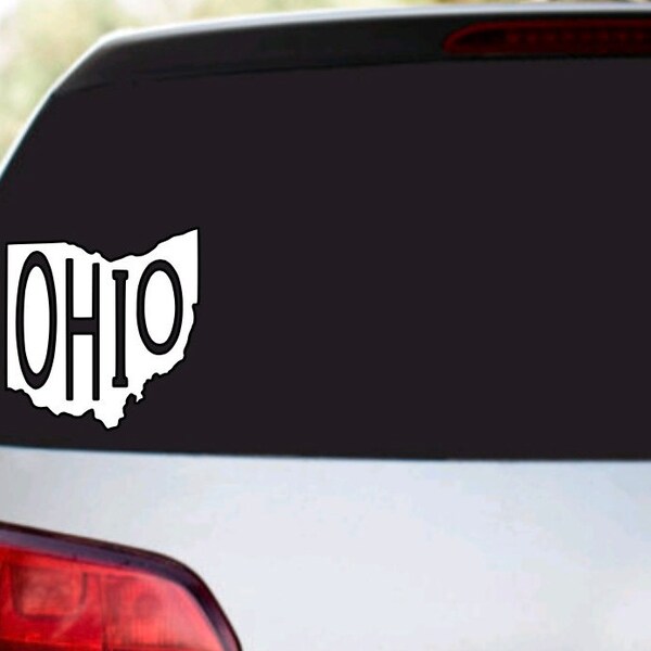 Ohio State Window Stickers - Etsy