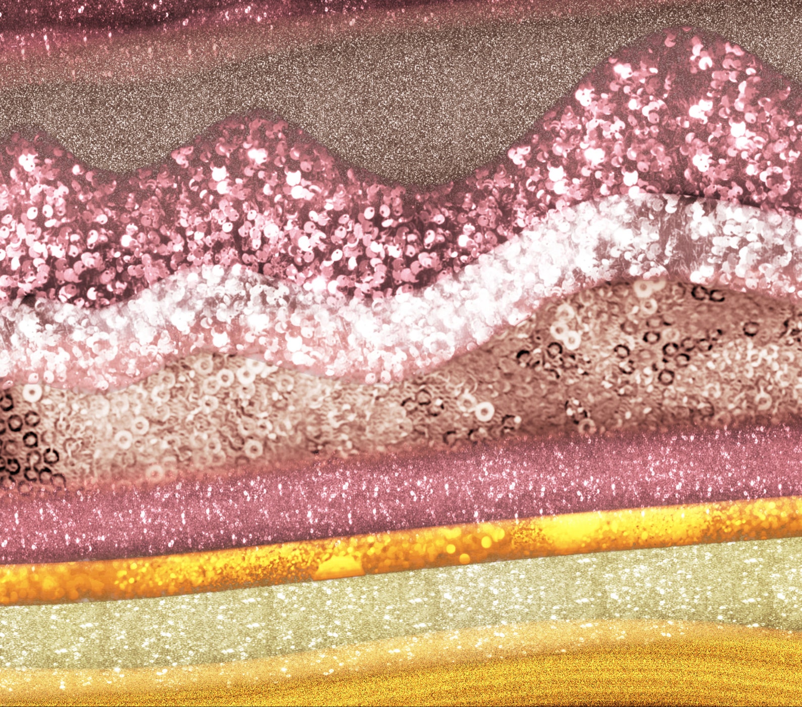 Metallic Color Palette for Procreate, Gold, Silver, and Rose Gold ...