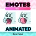 Animated Boo Lick Emote - Funny Super Mario Wonder Twitch Emoji ...