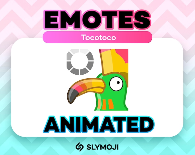 Animated Tocotoco Blank Derp Emote - Funny Palworld Twitch Emoji ...