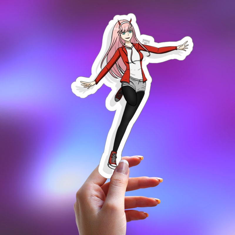 Zero Two Stickers - Etsy