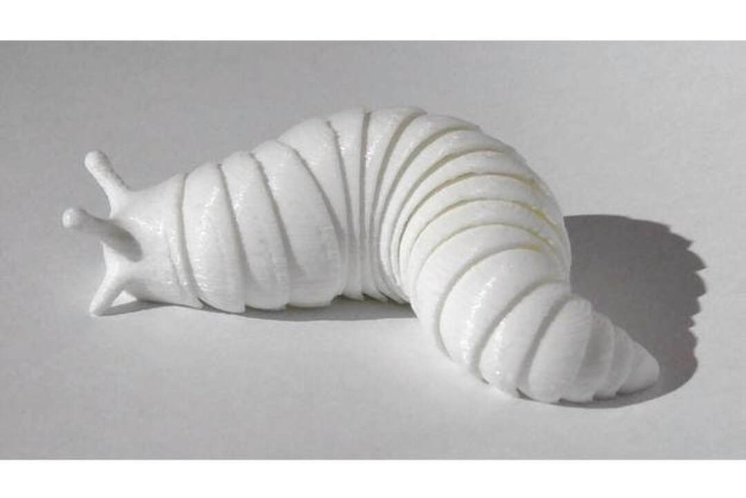 Friendly Articulating Slug 3d Printed Stress Relieving Toy - Etsy