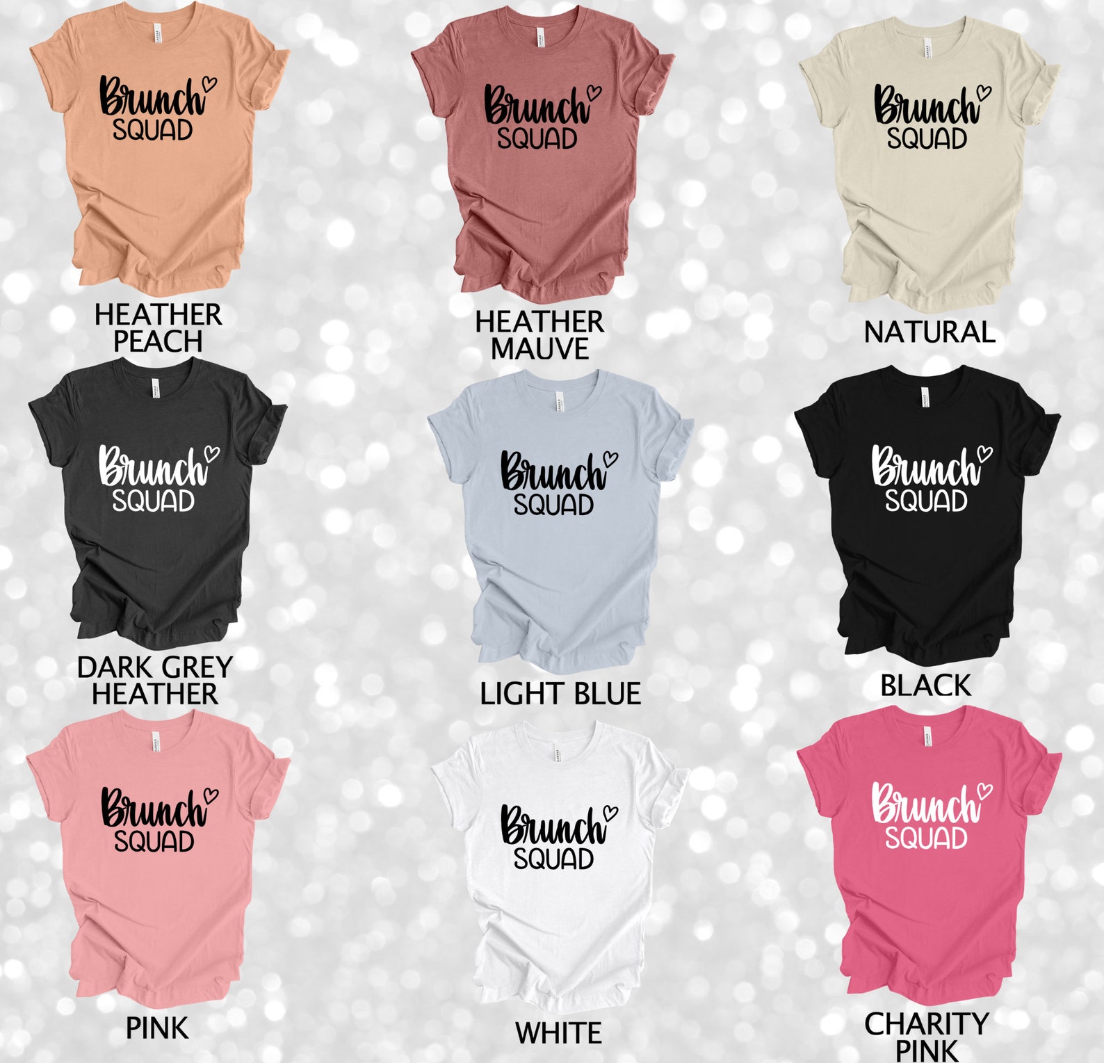 Brunch Squad Shirts, Brunch Group Shirts, Brunch Tshirts, Brunch Girls ...