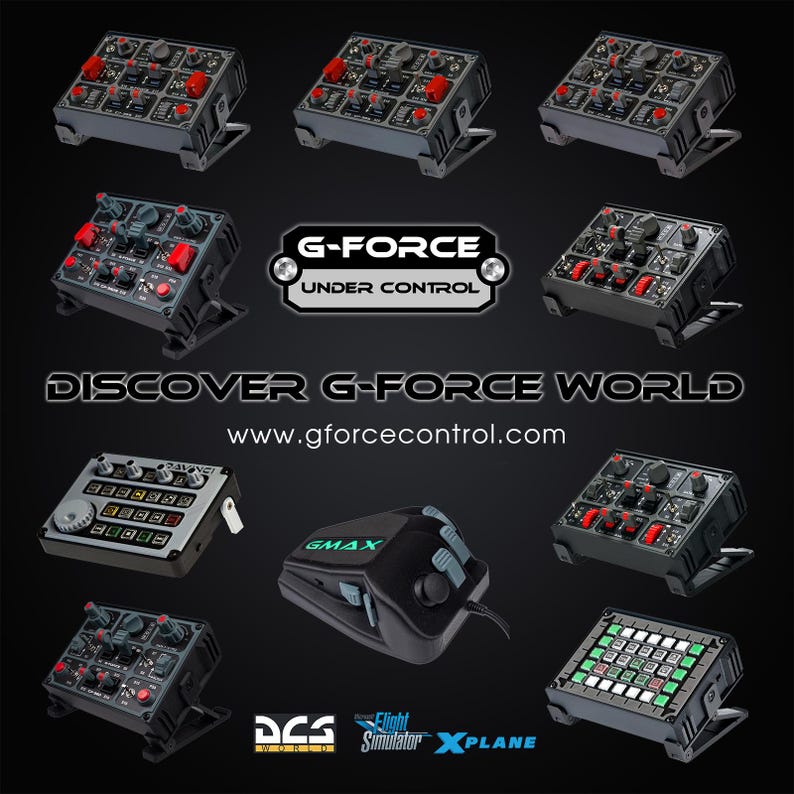 G-FORCE CP-36 Game Control Panel - Etsy