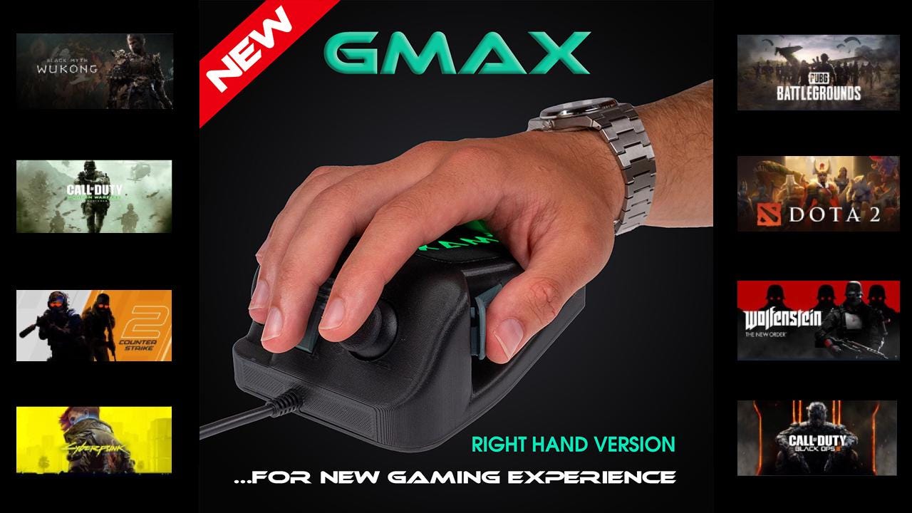 GMAX Game Controller - Right Hand Version - Etsy