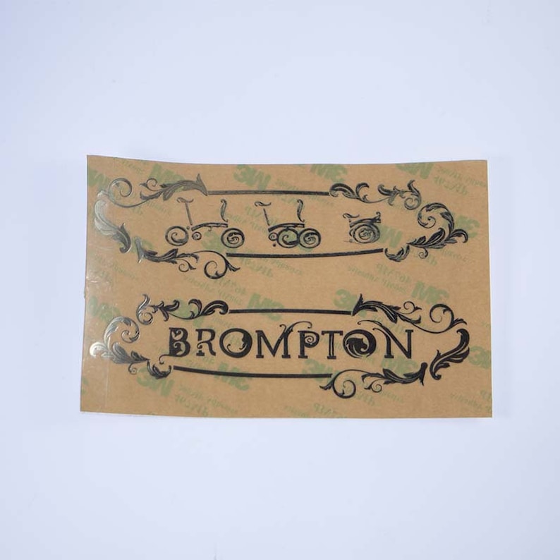 Brompton Metallic Frame Decal Sticker for Brompton Folding - Etsy