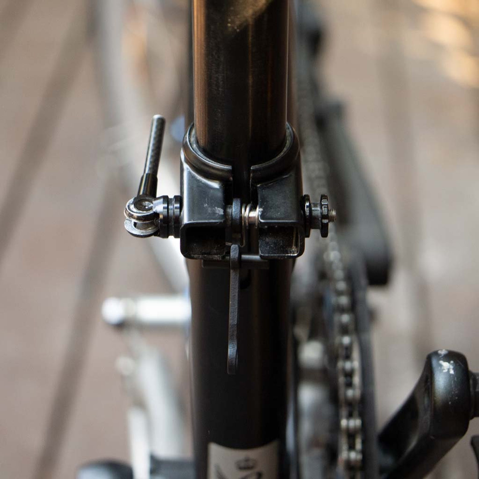 Titanium Rear Frame Clip for Brompton Folding Bike - Etsy
