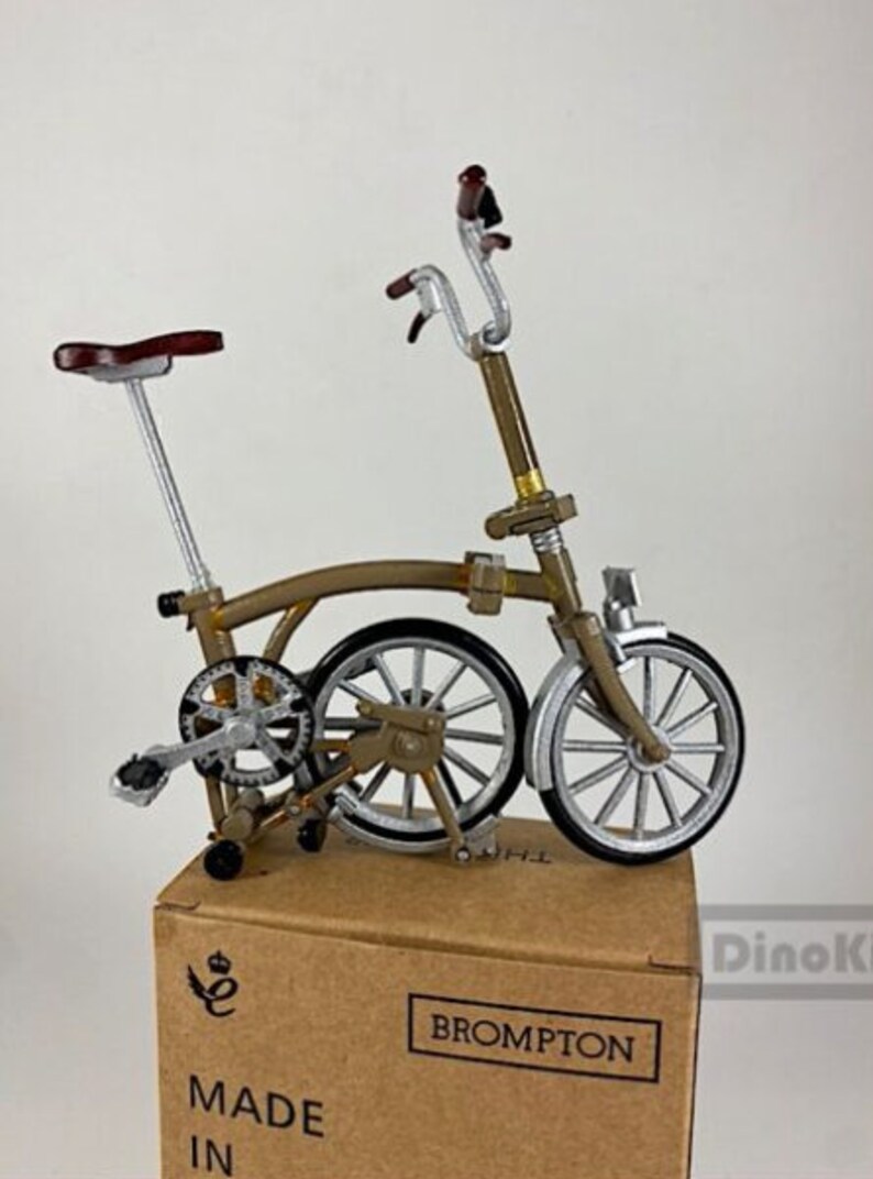 Brompton Folding Bike Model Miniature Decoration - Etsy