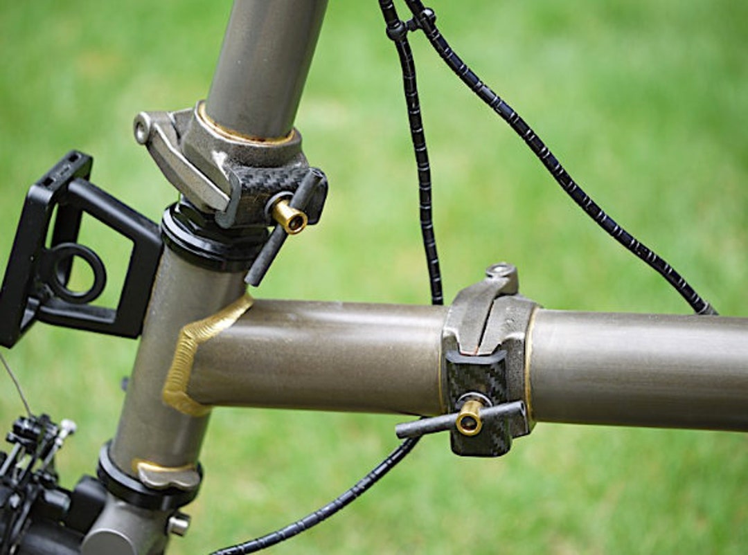 Carbon Easy Shell Clamps for Brompton Folding Bike - Etsy Canada