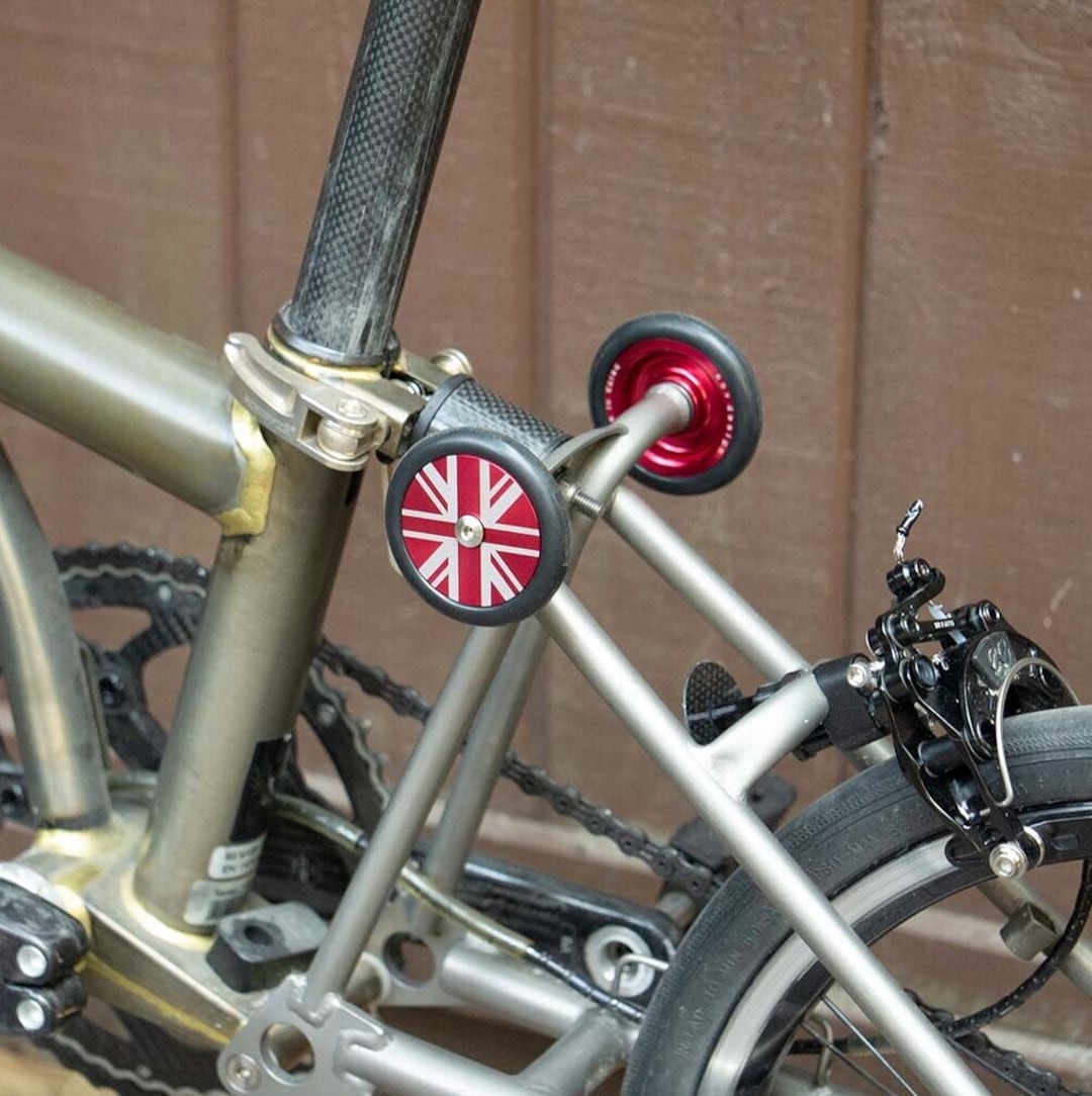 60mm Convertible (union Jack) Easy Wheels for Brompton Folding Bike - Etsy