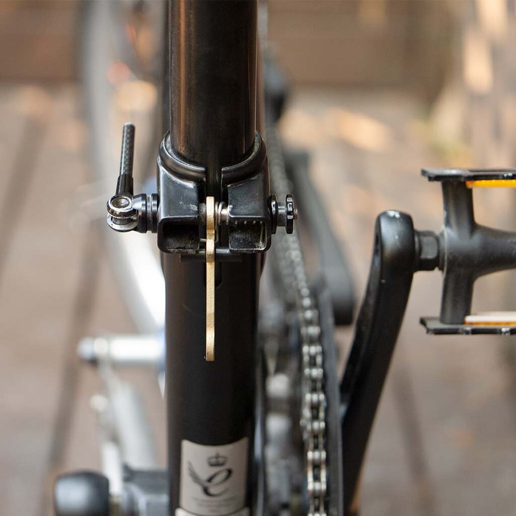 Titanium Rear Frame Clip for Brompton Folding Bike - Etsy