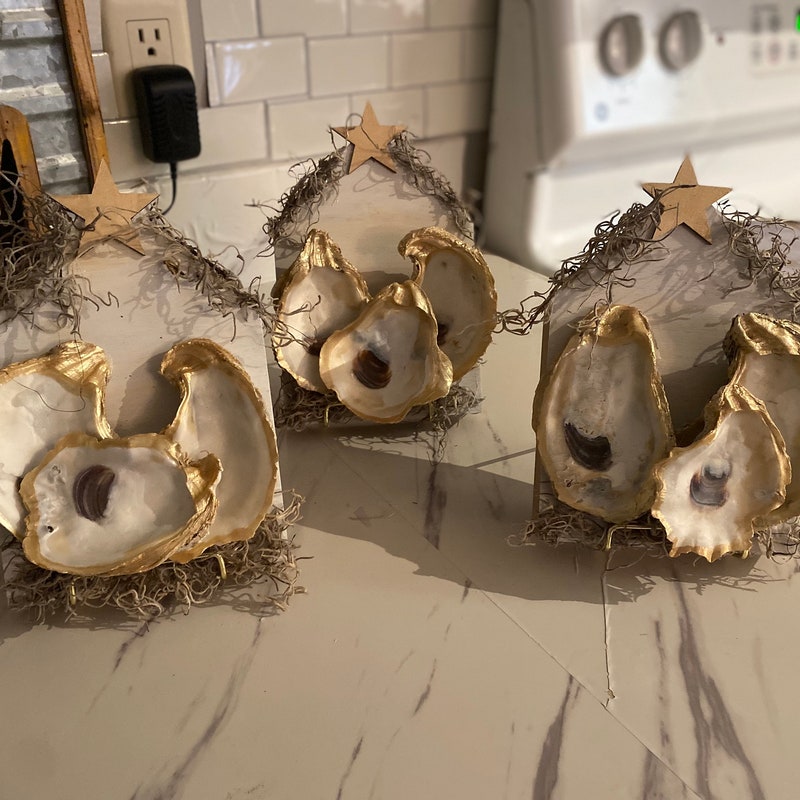 Oyster Shell Nativity - Etsy
