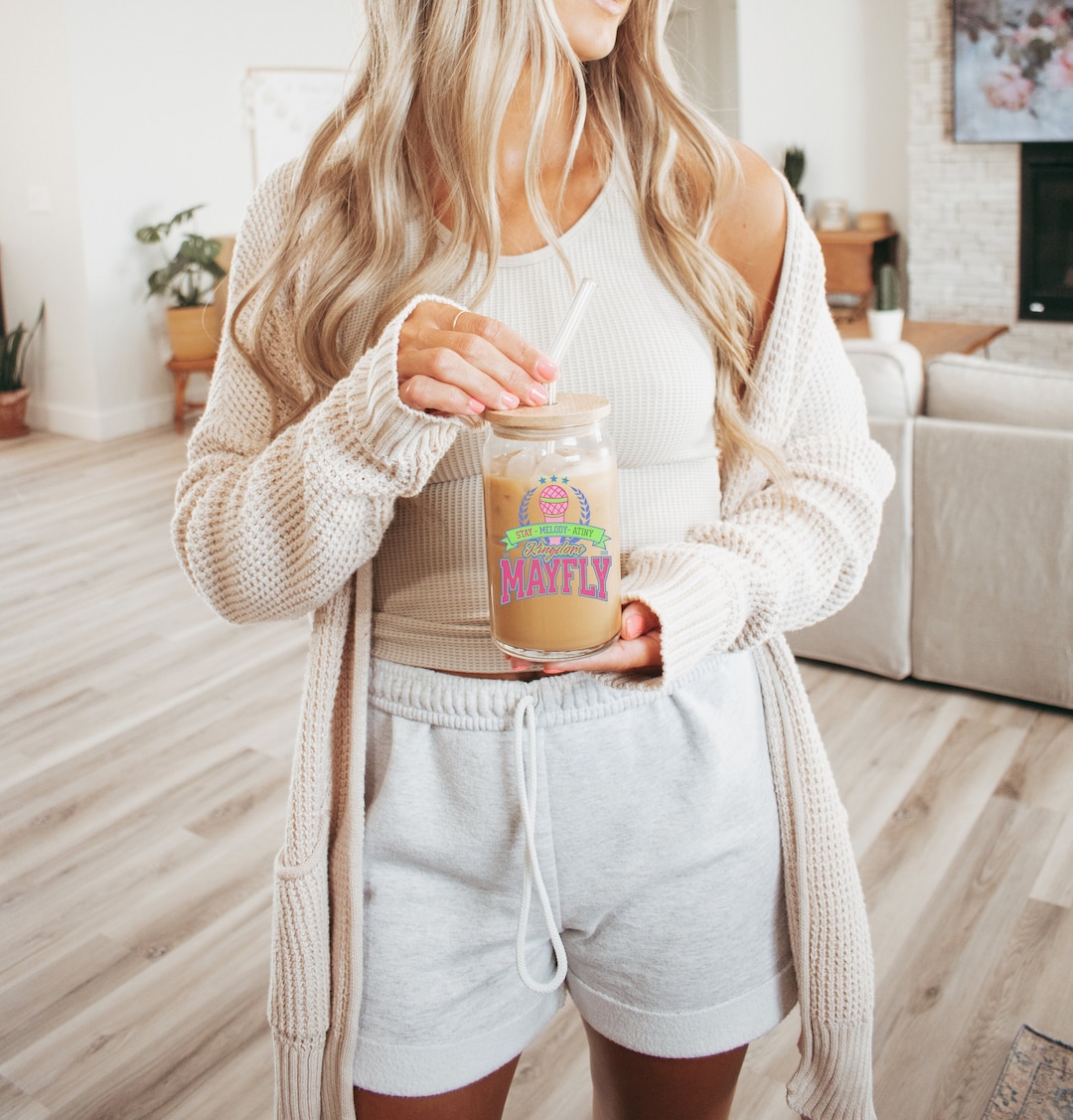 Mayfly Athletics Sipper Glass, 16oz, Stay, Atiny, Melody, Skz, Kingdom ...