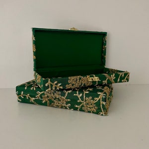 Shagan Mithai Silk Embroidered Indian Wedding Gift Favour Boxes - Etsy UK