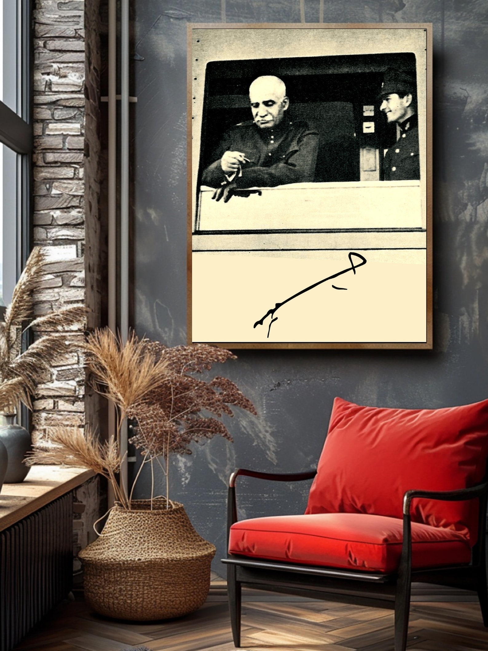 Reza Shah Pahlavi Poster | Reza and Mohammad Reza Shah Pahlavi Wall Art ...