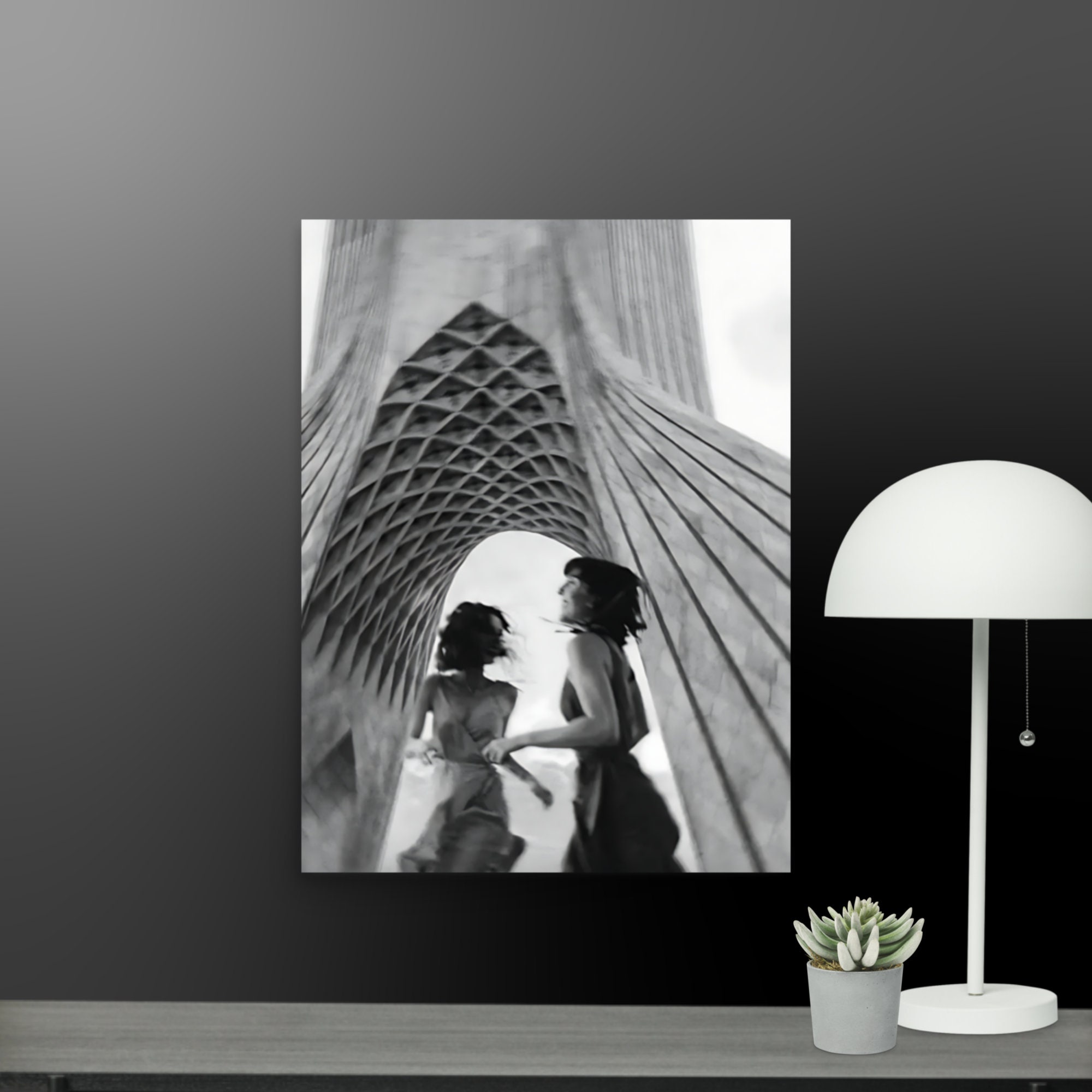 Azadi Tower Premium Poster|persian Women Poster|iconic Image|tehran ...