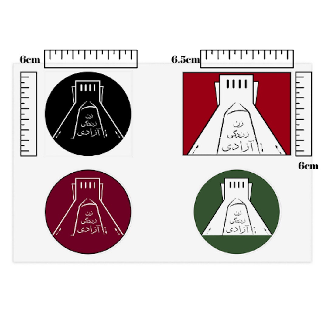 Woman Life Freedom|sticker for Labtop|women Life Freedom Sticker|zan ...