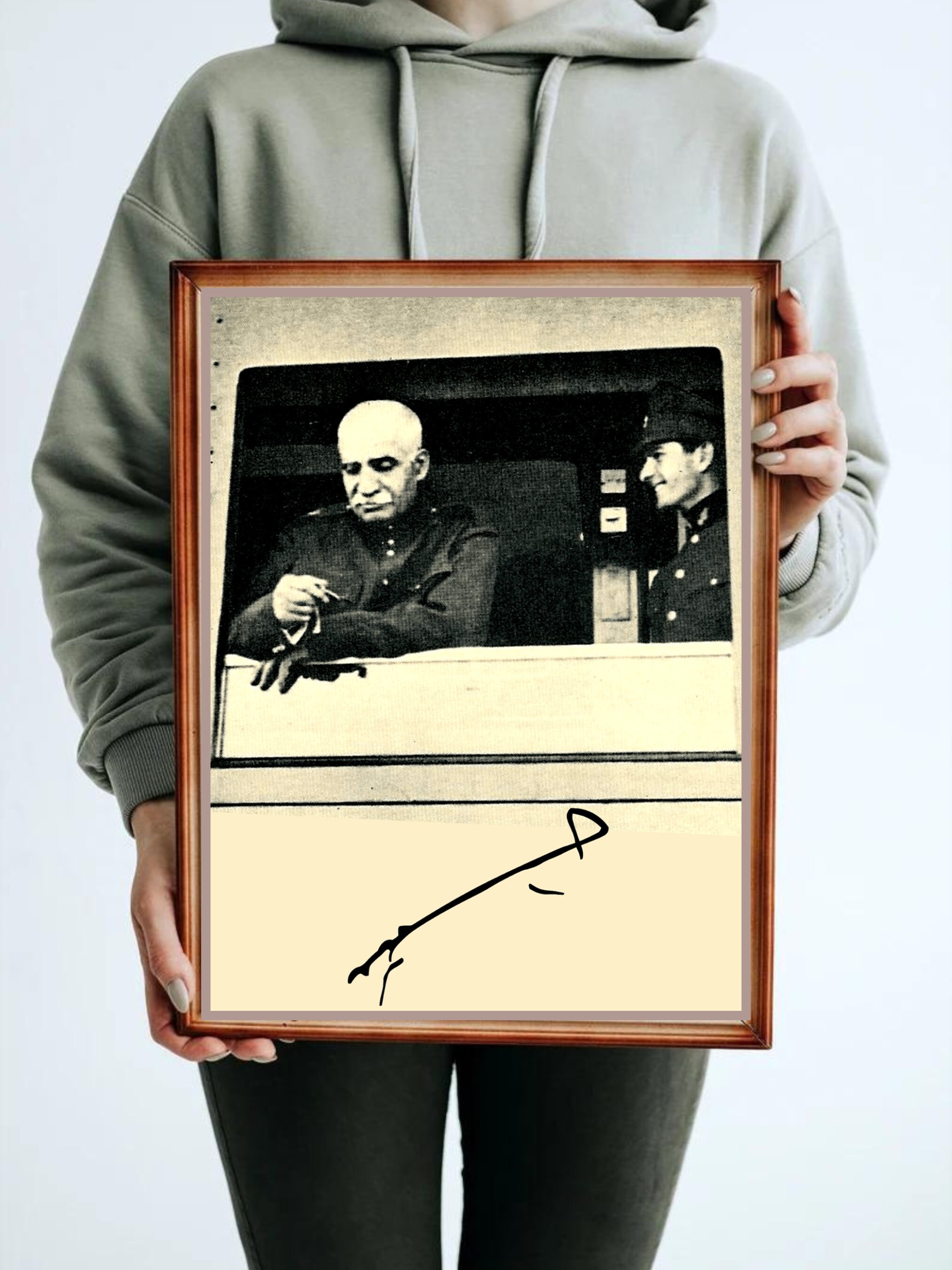Reza Shah Pahlavi Poster | Reza and Mohammad Reza Shah Pahlavi Wall Art ...