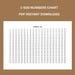 Number Chart 1-500 | Numbers 1 to 500 Printable | Numbers and Counting ...