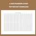 Number Chart 1-2000 | Numbers 1 to 2000 Printable | Numbers and ...